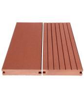 China Cedar Look Outside Solid Composite Deck Boards Anti UV 140*30mm for sale