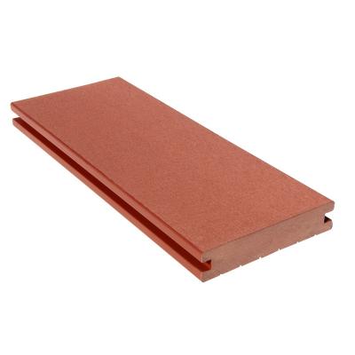 Cina Materiale di plastica riciclabile 140x30mm di Cedar Look Solid Composite Decking in vendita