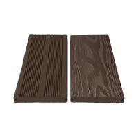 China Composite with No Plastic Feel Solid Composite Decking Product for sale