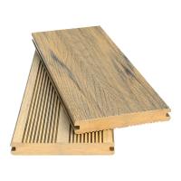 China Outdoor Waterproof Solid Composite Decking 140x21mm for sale