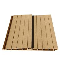 China Fireproof Villa Exterior Wall Cladding 185x30mm Grooved Panels for sale
