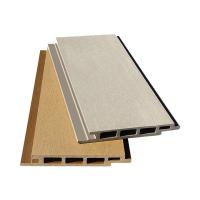 China 3D Wood Grain Cedar External Cladding Panels 150*20mm Antisepsis for sale
