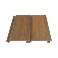 China Dark Teak Fireproof Composite External Cladding Easy Installation for sale
