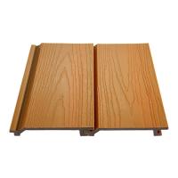 China Dark Teak Fireproof Composite External Cladding Easy Installation for sale
