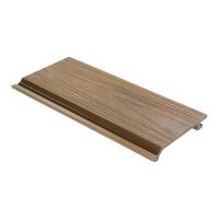 China 157x21mm Recycled External Composite Cladding Waterproof Teak for sale