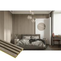 China Environmentally Friendly Interior WPC Wall Panel Fireproof For Building for sale