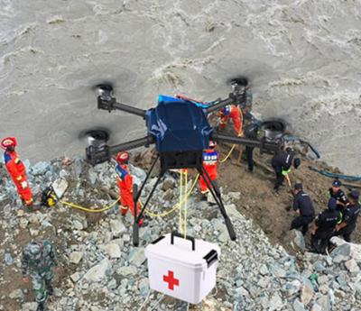 China Rescue Drone Can Carry Lifebuoys and Payload with 4k Camera and Gps Long Range Drones for sale