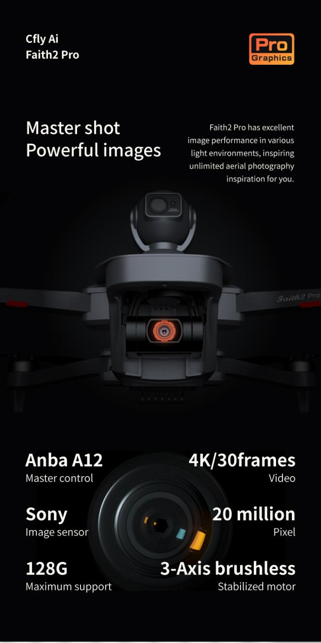 Pro Drone with 3-Axis Gimbal