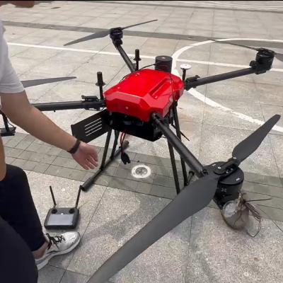 China Heavy Duty Drone With Payload RTK Transportation UAV Professional Camera 10km Drones for sale