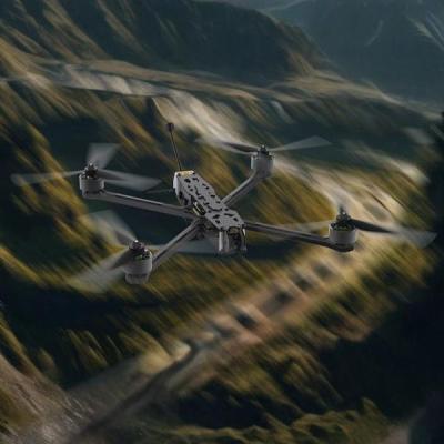 Китай ZAi-X10 Лучшие FPV дроны, 10-дюймовый FPV дрон дальнего действия, грузовой дрон с камерой FPV продается