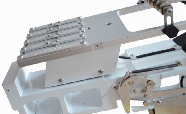 SM Series Smt Components Samsung Vibrating Feeder 24V 3 Tube 5 Tube Aluminum Alloy 0