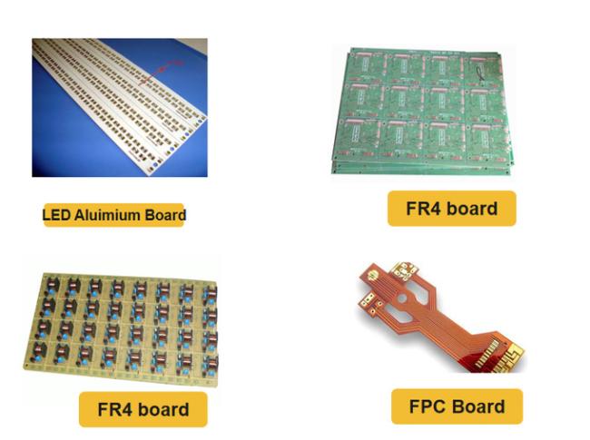FR4 Aluminum Board PCB Depaneling Equipment Pneumatic Driven Linear Blade Separator 0