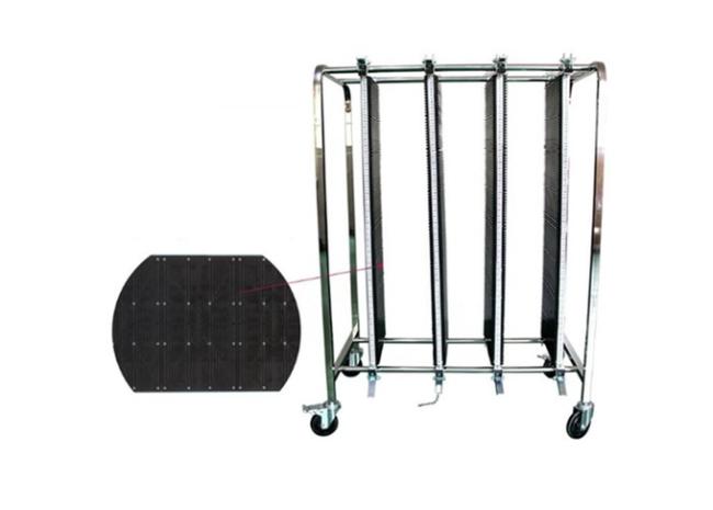 CE PCB Handling Equipment 3 Layers Anti Static 4 Wheels Moving SMT Turnover Cart 1