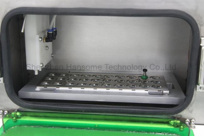 Air Pressure Adjustable Chip Mounter Nozzle Cleaner Light Display With Tray 3