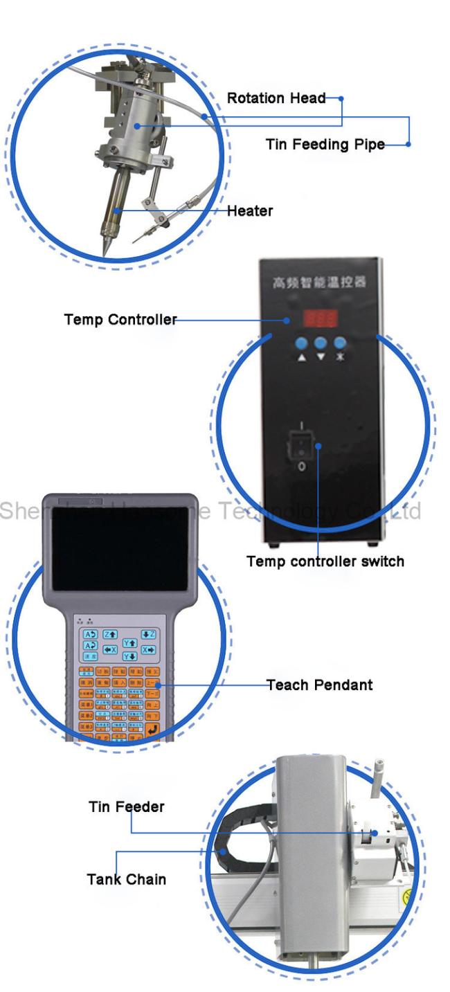 Automatic Desktop Soldering Robot with Smog Cleaner for Air Purification 1