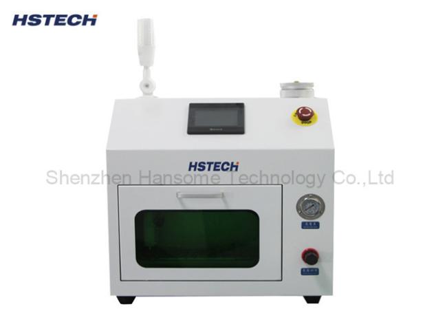 PLC Touch Screen Green Color Cover SMT Nozzle Cleaner For 01005 0201 Components 0