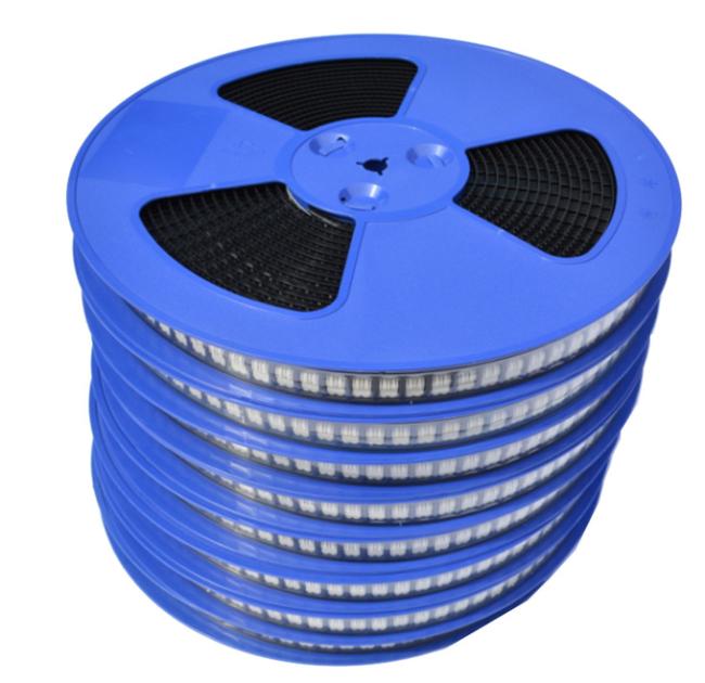 13 Inch Anti Static SMD Parts Assembly Plastic Reels Blue Color For Carrier Tape 0