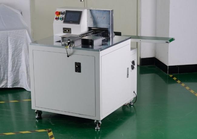 Automatic Guillotine PCB Depaneling Machine, Max 240mm Length, Servo Motor, 1800-4000pcs/H 0