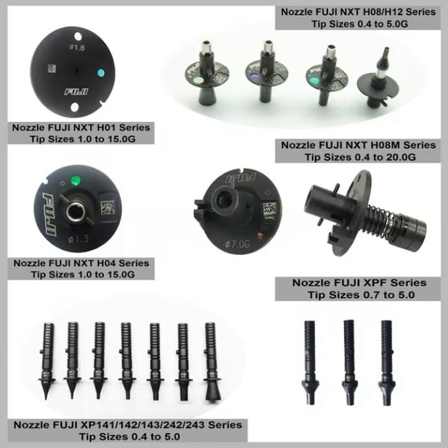 Stock SMT FUJI Nozzle H04 1.0 1.8 2.5 SMT Nozzle For FUJI Pick And Place Machine 2