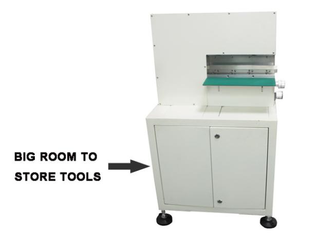 Pneumatic Driven Blade Metal Low Cutting Force Stress V Cut PCB Depanelizer 0
