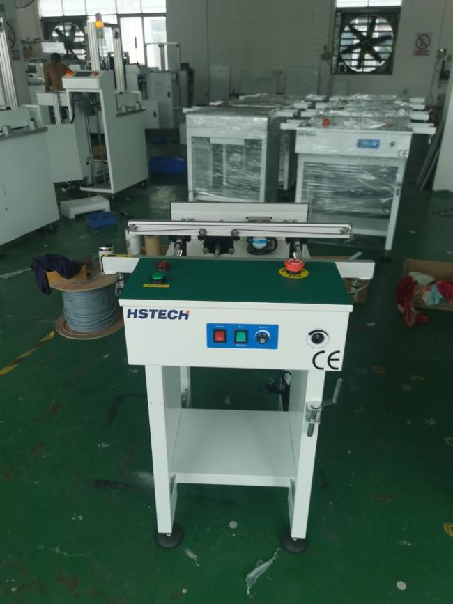 PCB Handling Equipment Stable Stainless Steel Manual Hand Crank Width Adjustable Conveyor 2