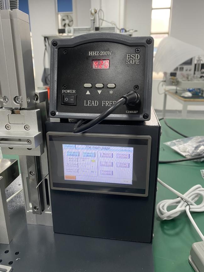 High Precision Automatic Soldering Robot 200W Semi-Auto Soldering Station Step Solder Wire Feeder 3