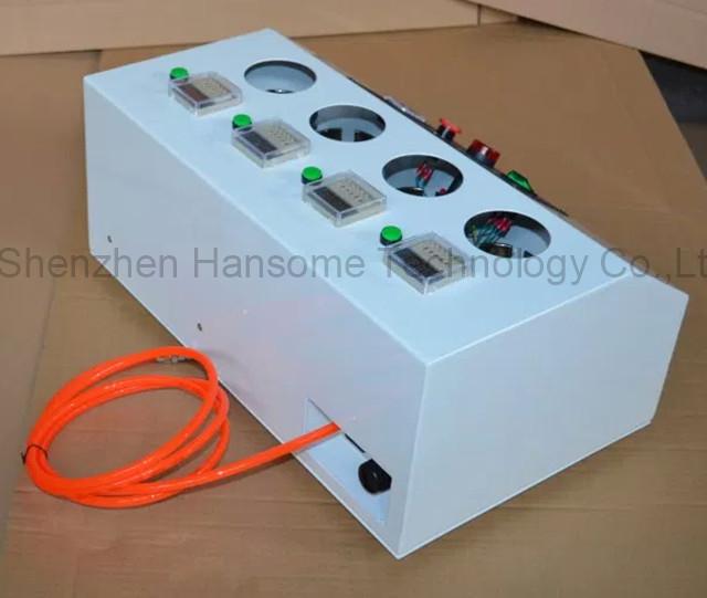 Automated 4 Tank Solder Paste Machine PLC Control Warm Up Time Checking 1