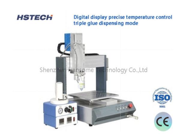 Precision Glue Dispensing Machine for PUR Heating Valve and CorelDraw CAD Integration