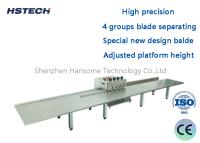 China 4 Groups Blade LED Strip Separating Machine High Precision 1.2m 2.4m Platform for sale