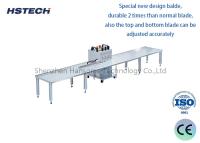 China 3 Groups Blade PCB Depaneling Machine 60W 1200mm Platform for LED Strip Light Low Stress Cutting for sale