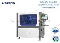 China Double Platform PCB Router Machine 300x350mm Cutting Area for Depaneling Straight Line and Arc Boards for sale
