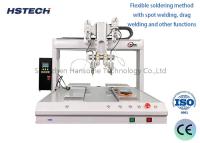 China 4 Axis Hiwin Linear Guide Solder Robot 300x300mm LCD Teaching Pendant for sale