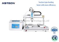 China 6 Axis Automatic Screw Locking Machine 300x300x100mm Dual Station Suction Type for sale