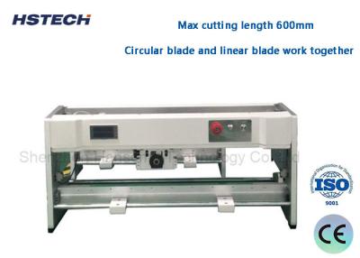 China Light Curtain Induction PCB Depaneling Machine 600mm Cuttling Length CAB Blade Moving PCB Separator for sale