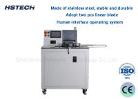 China Automatic Guillotine PCB Depanelizer Stainless Steel 240mm Blade 1800-4000pcs/H for sale
