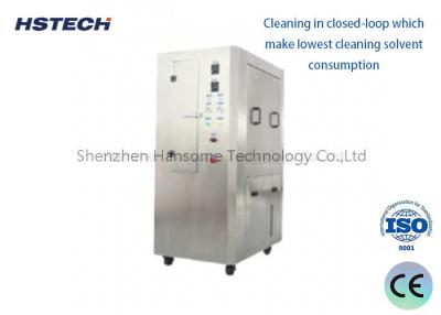China Automatic SMT Stencil Cleaner with Drying Function, SUS304 Steel Body for sale