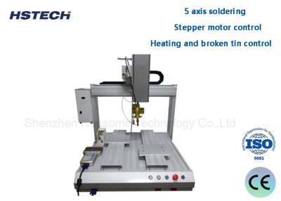 China Desktop SMT Soldering Robot for PCB Assemblying with Rotation Axis for sale