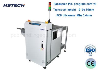 China Modo de control de botón LED con pantalla de luz de 3 Lolor 40mm Pitch 20M/Min 90 grados Descargador de revista de PCB en venta