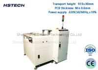 China SMT NG OK PCB Unloader 910mm Height 6s Cycle Time Automatic Board Separator for sale
