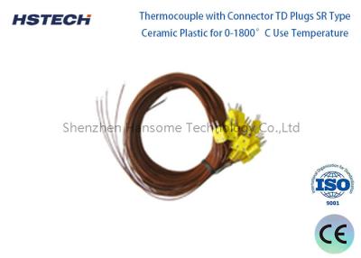 Cina PtRh30-Ptrh6 WRR B Termocoppia per temperatura di utilizzo 0-1800°C in vendita