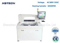 China Automatic PCB Router Machine 6000RPM Servo Motor Dual Platform PCBA Router for FPC Aluminum Board FR4 for sale