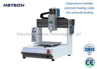 China 4 Axis Stepper Motor Soldering Machine 300x300x100mm with LCD Teaching Pendant for sale
