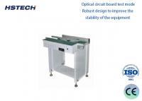 China ESD Belt PCB Transport Conveyor 1000mm Hand Crank Width Adjustment LED Control for sale