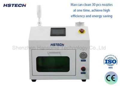 Cina SMT Nozzle Cleaner HS-800 w/ PLC Touch Screen & Verde Color Cover in vendita