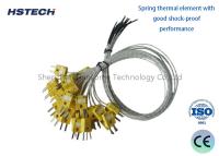 China K Type Thermocouple Miniature Plug High Mechanical Strength Welding 0-1200°C for sale