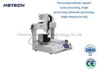 China Double Platform Air Blowing Screw Locking Machine 300x300mm CAD CorelDraw Support for sale