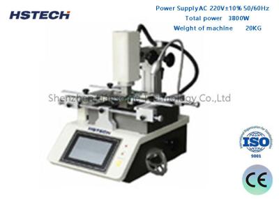 중국 산업 터치 스크린 독립 3 난방 구역 수동 BGA 재작업 스테이션 CE 인증 판매용