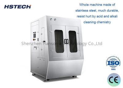 China High Precision SMT Stencil Cleaning Machine with 3 Level Filter System and Emergency Stop Button for sale