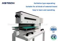 China Pneumatic PCB Depaneling Machine HS-310 V Cut Linear Blade Separator 360mm for sale