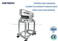 China Pneumatic PCB Depaneling Machine Linear Knife Type 360mm Cutting Length HS-310 for sale